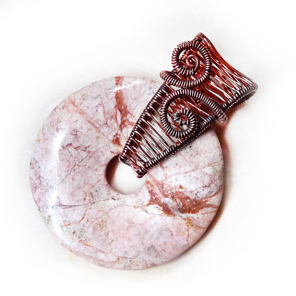 Wire Weaving Pendant Tutorial - Wire Wrapping DIY Instructions – Rhonda ...