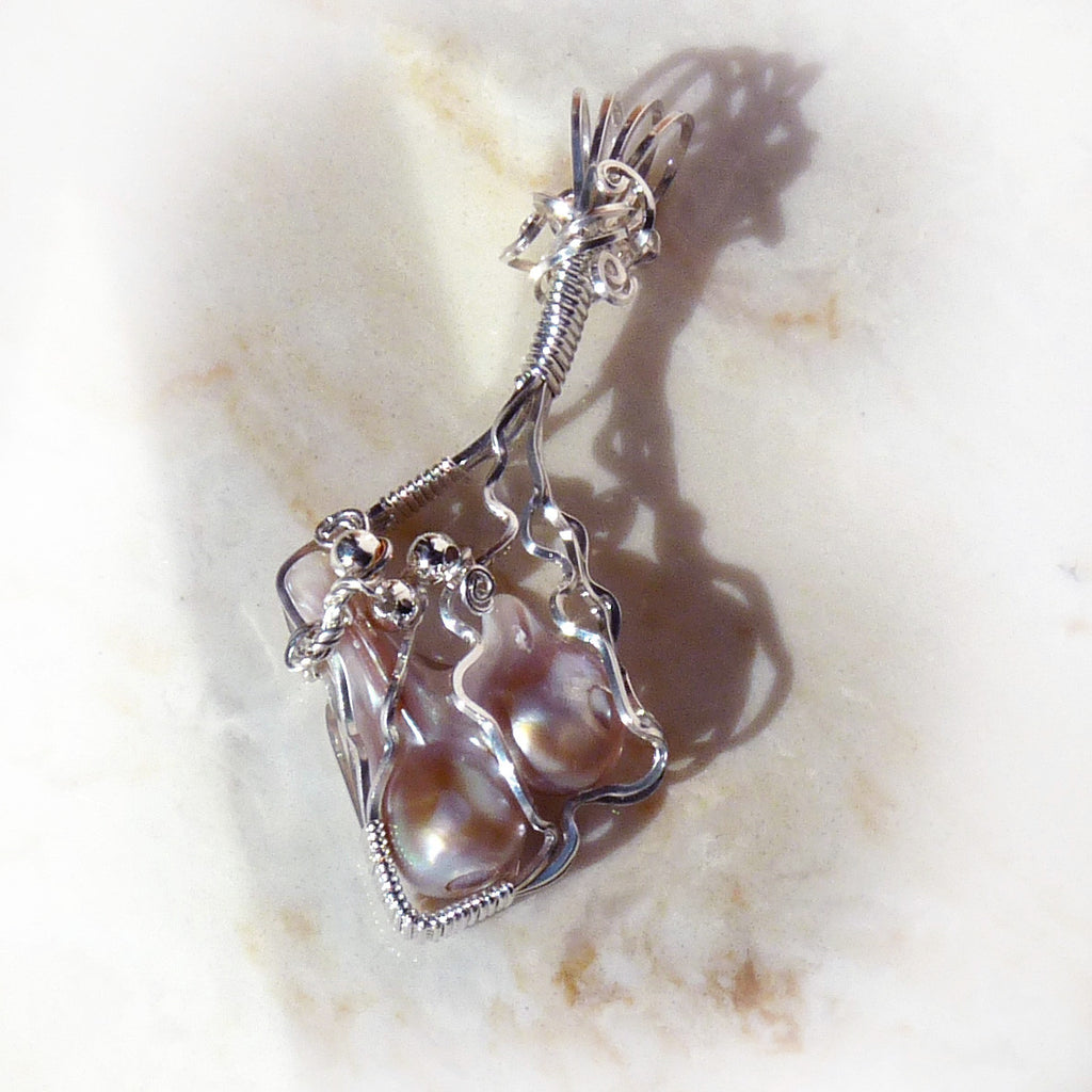 Moonlight Pearl Pendant – Rhonda Chase Design