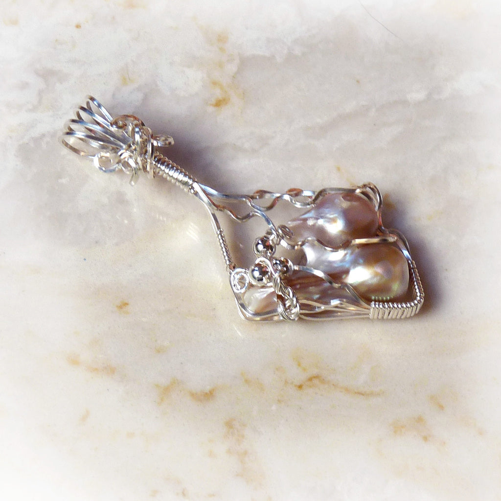 Moonlight Pearl Pendant – Rhonda Chase Design