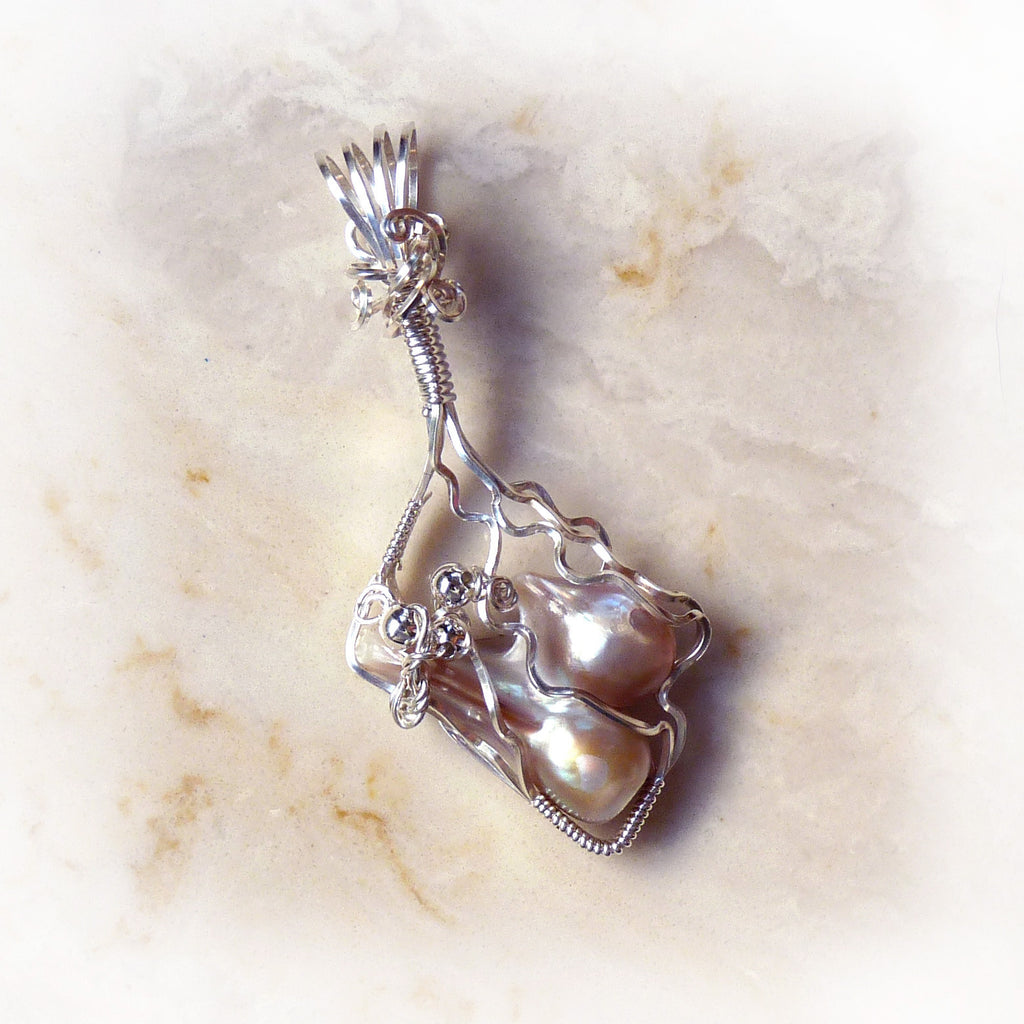 Moonlight Pearl Pendant – Rhonda Chase Design